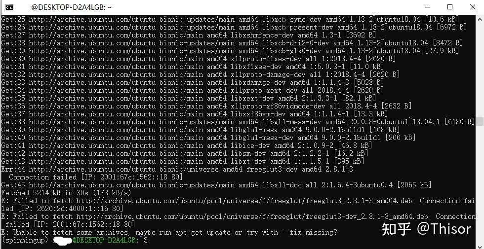 [强化学习] 一步步教你如何在Windows 10上运行OpenAI Spinning Up - 知乎