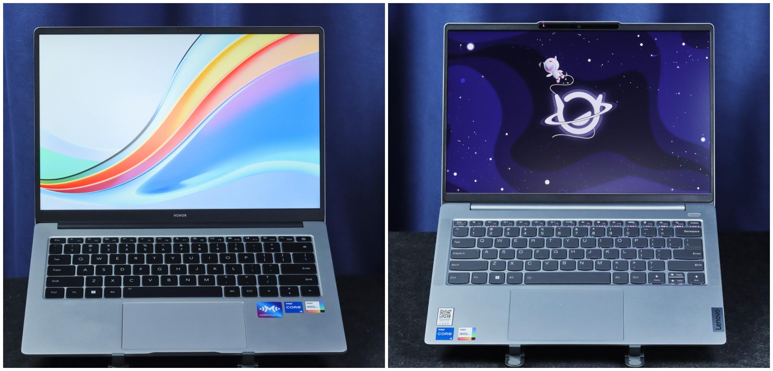 荣耀MagicBook X14 Pro和联想笔记本小新14横评，谁是23 年5000档最佳选？