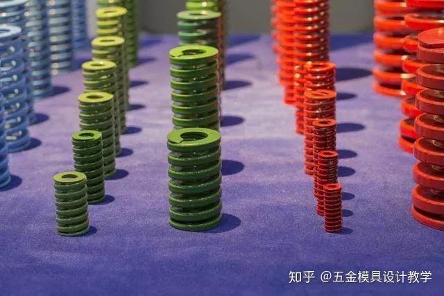 冲压模具弹簧长度、规格计算方法实例讲解 - 知乎