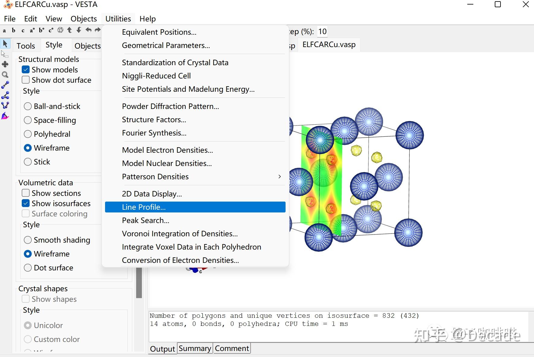 VASP从入门到入土：电子局域函数(ELF)的计算 - 知乎