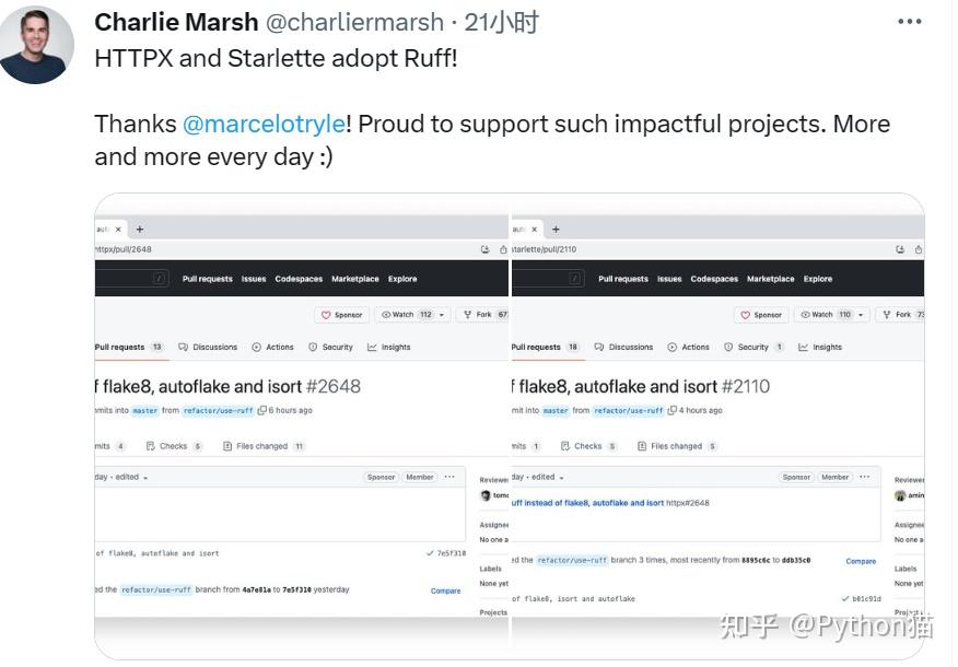 性能最快的代码分析工具，Ruff 正在席卷 Python 圈！ - 知乎