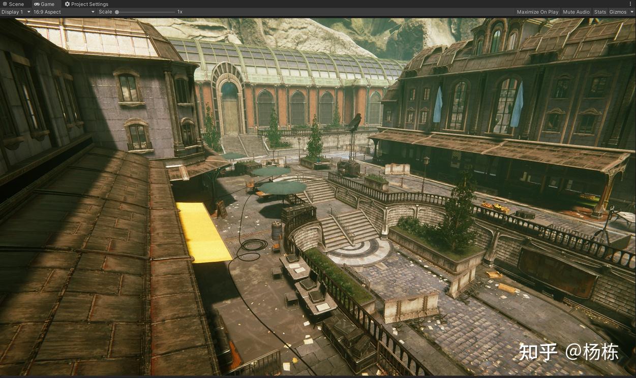Unity HDRP室外场景打光流程分享（上篇）UE4场景转Unity HDRP场景 - 知乎