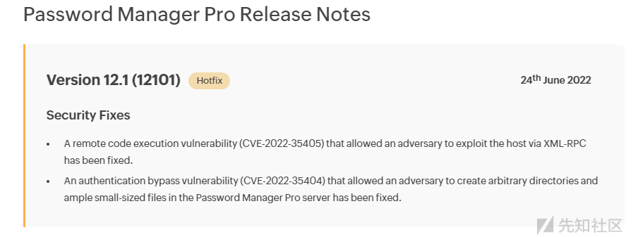 CVE-2022-35405 Zoho Password Manager Pro XML-RPC RCE - 知乎
