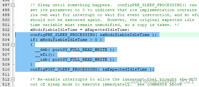 【FreeRTOS】14 Tickless低功耗模式 - 知乎