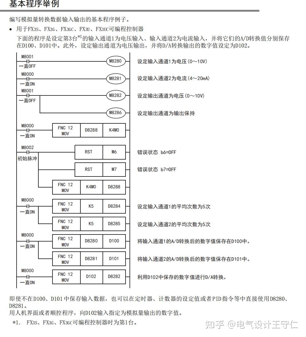 三菱FX3U-3A-ADP模块简介（模拟量混合模块） - 知乎