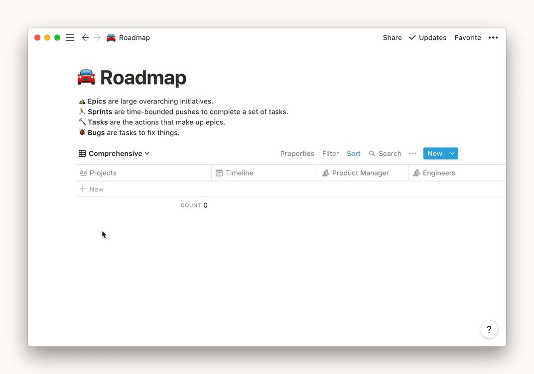 【Notion教程】怎么用Notion构建路线图 - 知乎