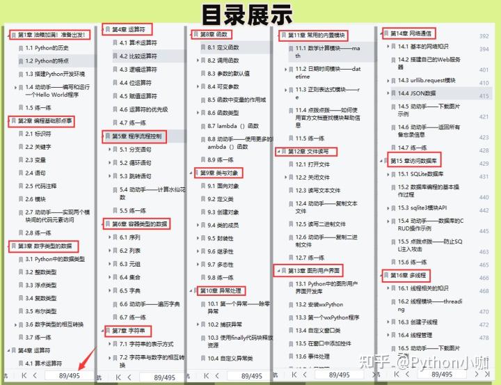 清华大学终于把Python入门教程整理成漫画书，495页全彩PDF+600分钟配套视频，免费分享