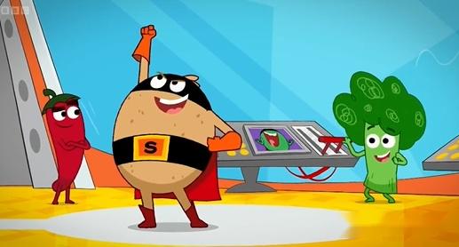 土豆超级英雄来了！ 最新BBC儿童动画喜剧《Supertato 土豆超人》第1季全，内置英文字幕 - 知乎