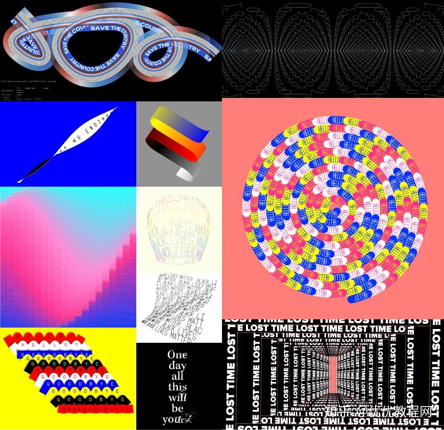 设计神器！5分钟就能上手的动态文字生成网站 – Space Type Generator - 知乎