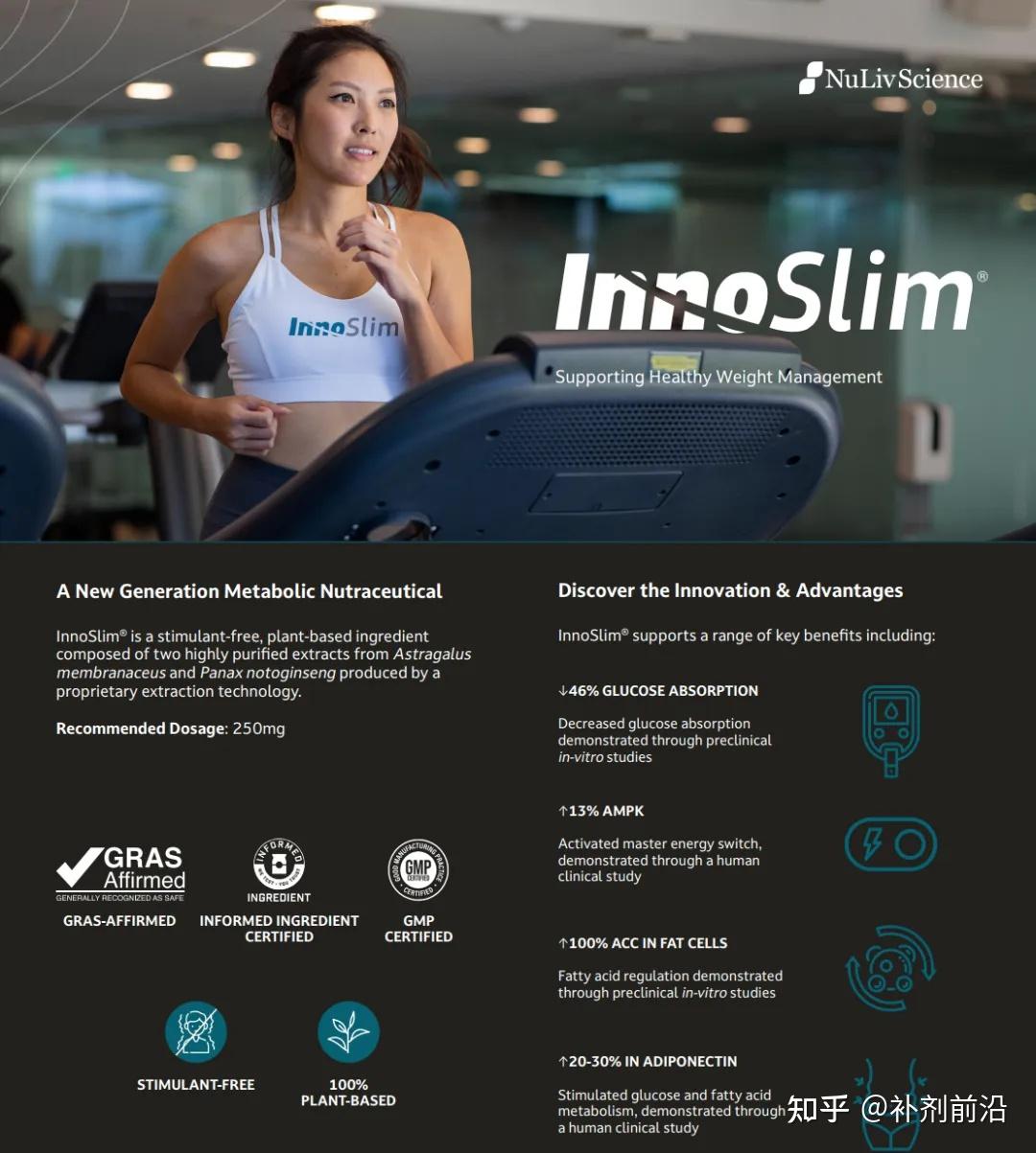InnoSlim®体重管理原料上市！ 脂联素 × AMPK” 双通路激活的底层科学！ - 知乎