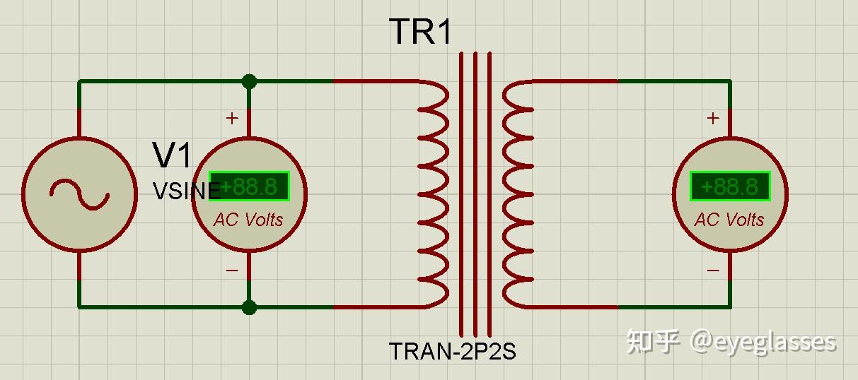 proteus中如何仿真变压器 - 知乎