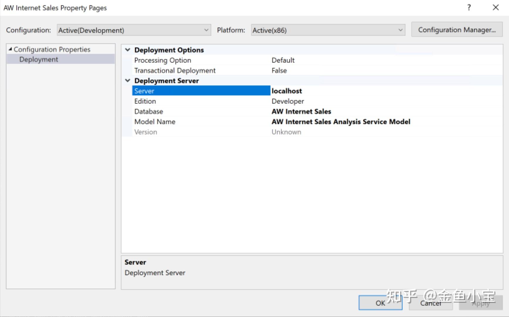 用Visual Studio连接SQL Server创建SSAS并部署到Azure Analysis Service - 知乎