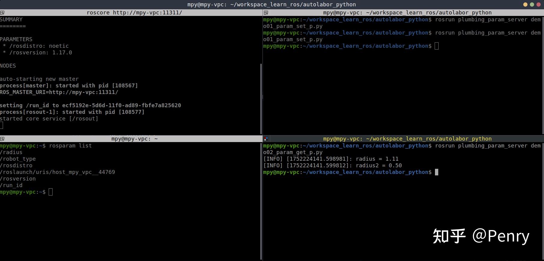 AutoLabor-ROS-Python 学习记录——第二章 ROS通信机制 - 知乎