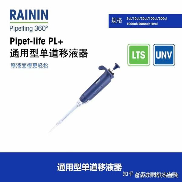 移液枪分类和规格介绍 - 知乎