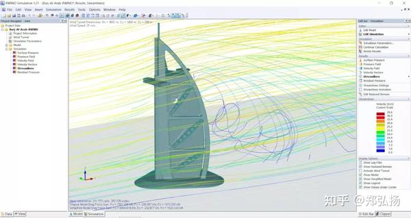 CFD风洞模拟研究 - RWIND和TCFD对比 - 知乎