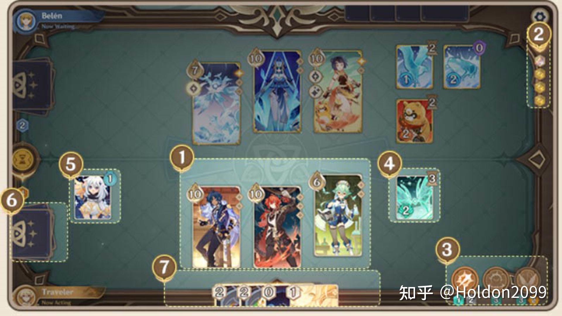 原神TCG卡牌游戏 七圣召唤的7个新手需要知道的PVP技巧 - 知乎