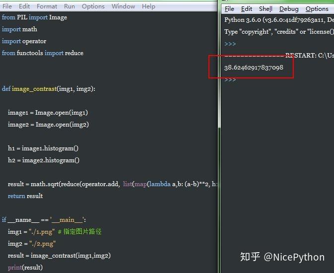用python实现对比两张图片的不同 - 知乎