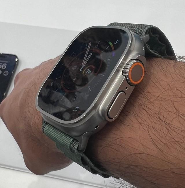 航空级钛金属打造 Apple Watch Ultra上手图来啦 - 知乎