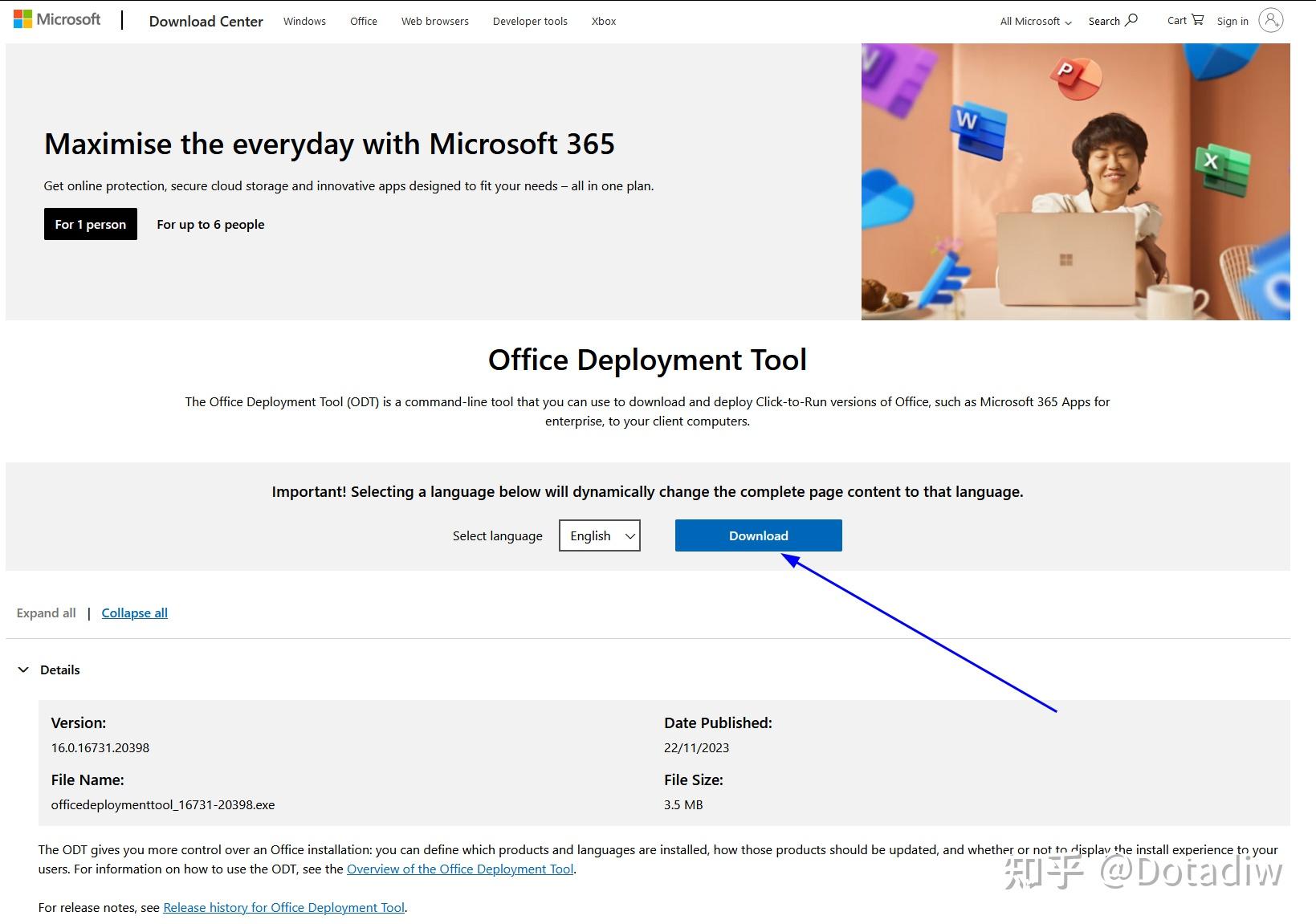 利用 ODT(Office Deployment Tool) 部署正版 Microsoft Office 办公套件 - 知乎
