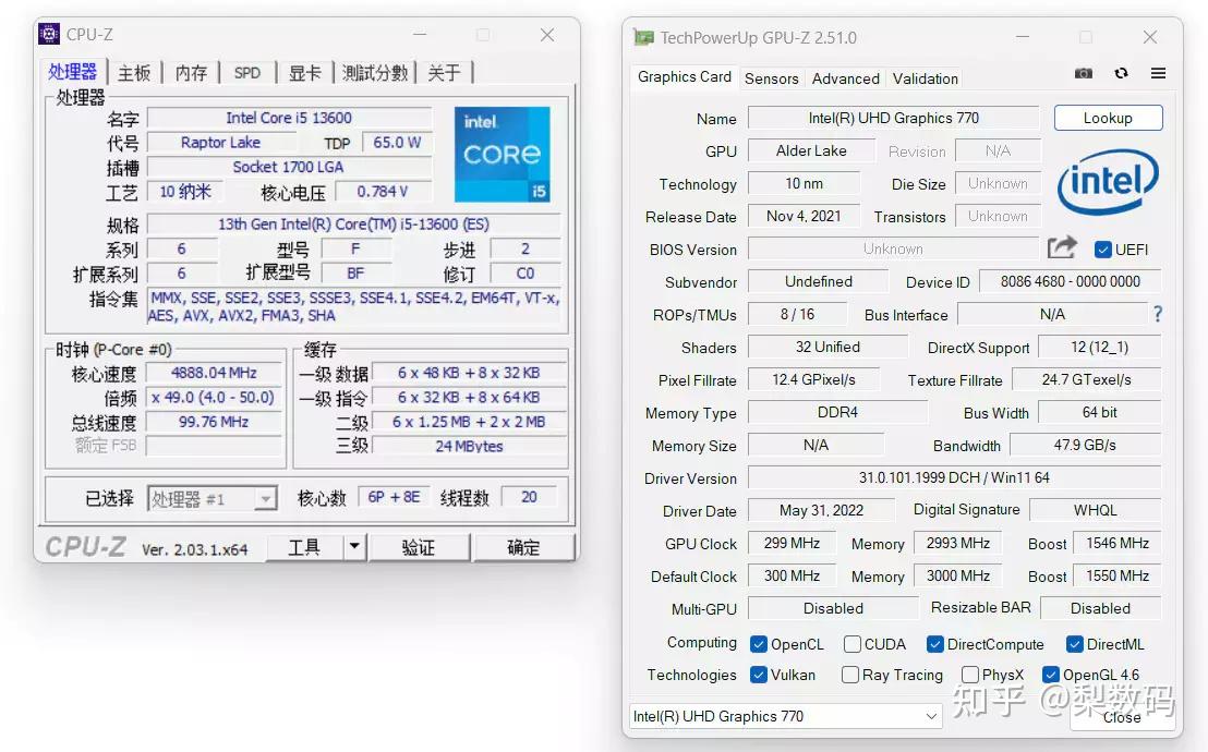 牙膏上新，测个 Intel 13 代酷睿 i5-13600 QS - 知乎