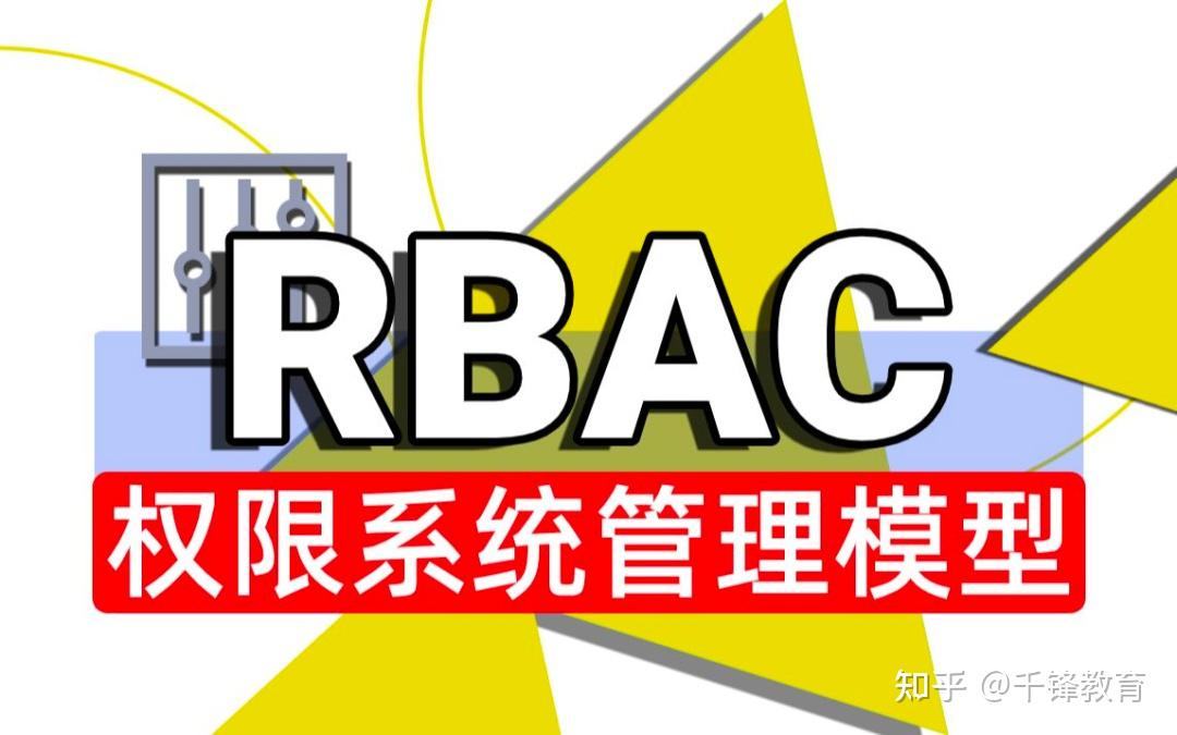 【千锋Java】详解RABC权限模型与Spring Security - 知乎