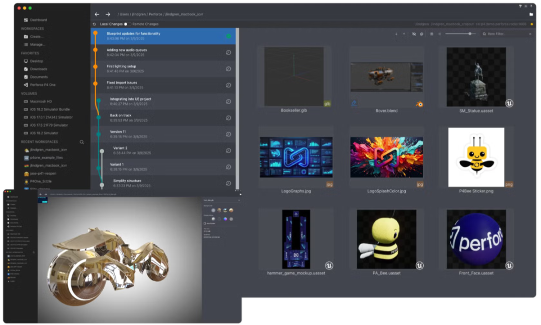 主流版本控制工具Git vs Perforce P4：架构模式、性能、大文件管理及分支管理对比详解 - 知乎