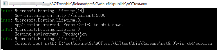 .NET 8使用牛逼的AOT发布ASP.NET Core应用 - 知乎