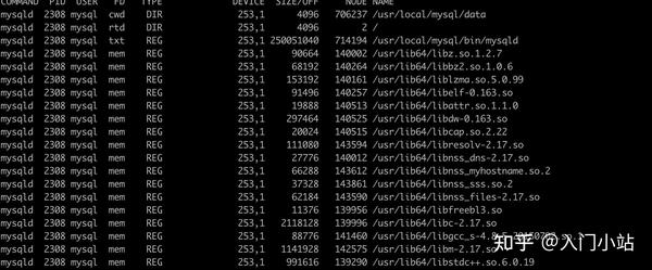 Linux之lsof命令 知乎