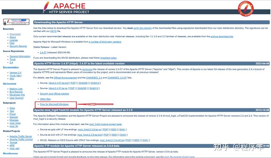 Windows中apache安装与配置 - 知乎