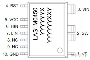 LAS1M0450 500V Half-Bridge Module For Small Appliance Motor Drive ...