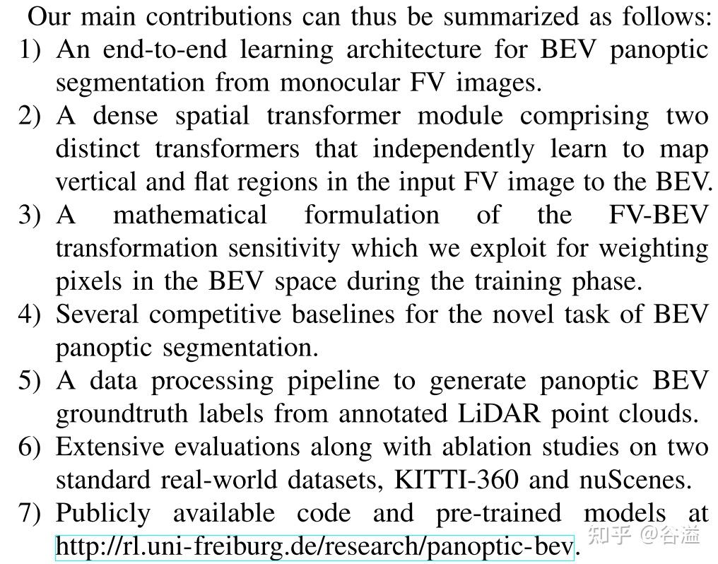 Bird's-Eye-View Panoptic Segmentation Using Monocular Frontal View ...