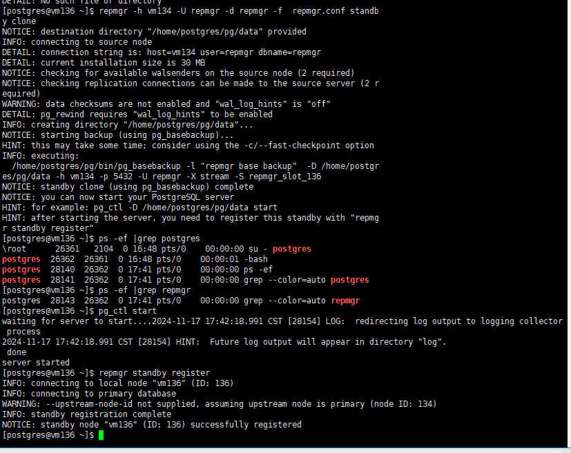 repmgr安装及常用运维指令 - 墨天轮