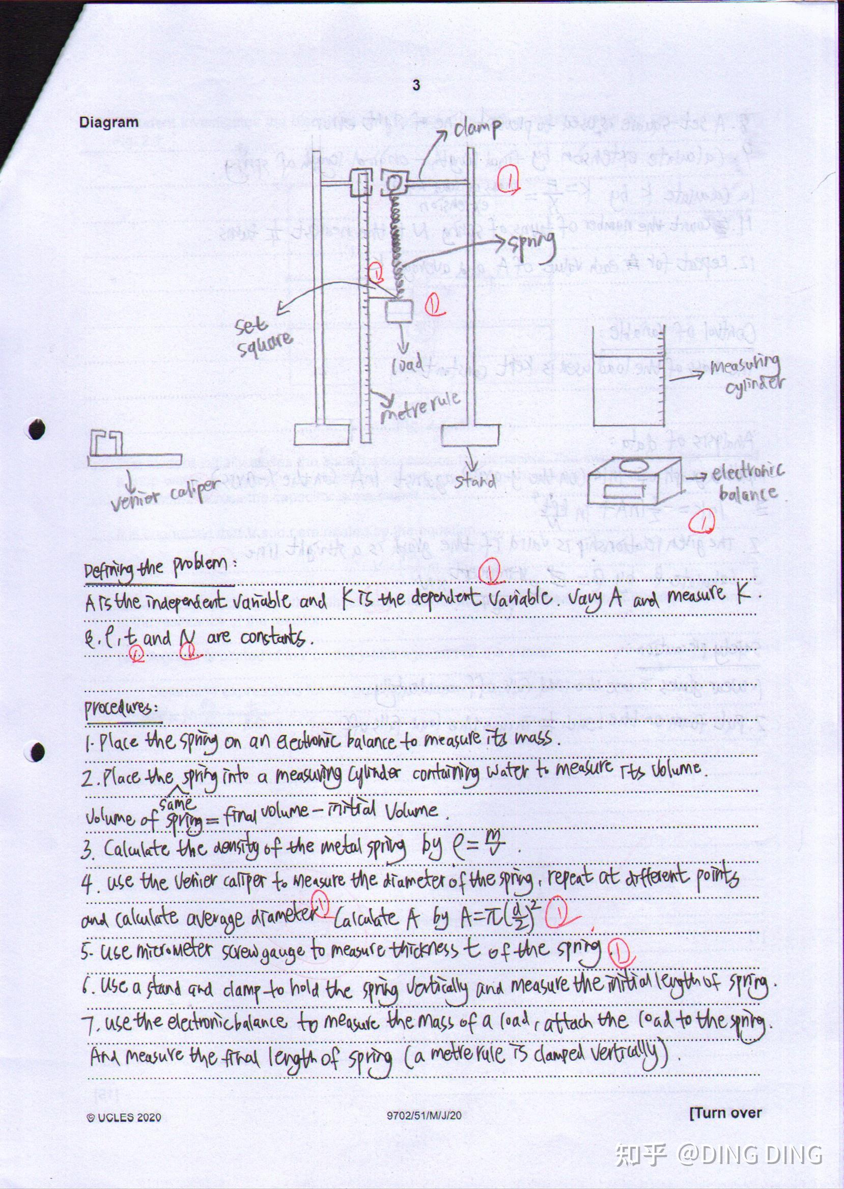 剑桥国际CIE考试 Alevel 物理 Physics (9702) 历年真题及手写答案（分享） - 知乎