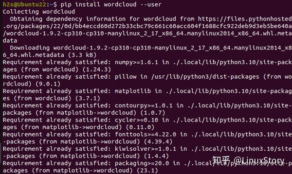 使用 Python 的 PIP 安装 WordCloud 库 - 知乎