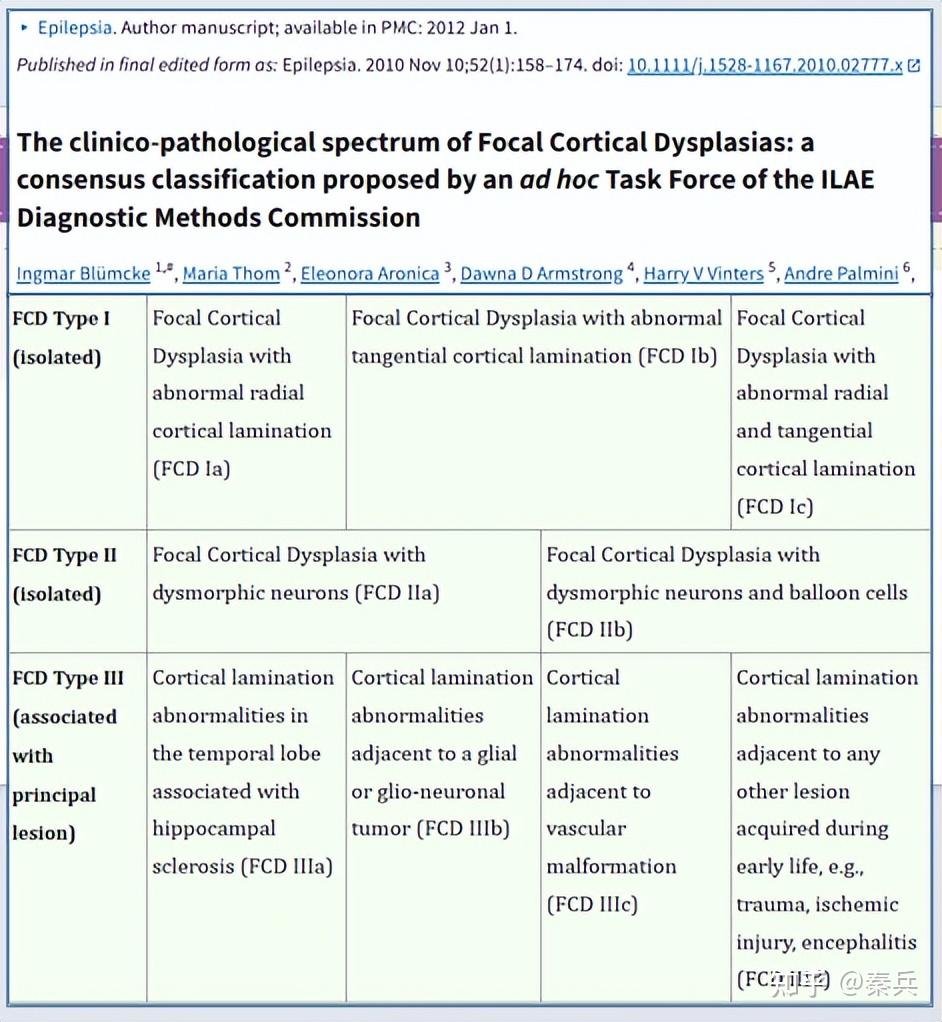 局灶性皮质发育不良Ⅱ（定义和分类） - 知乎