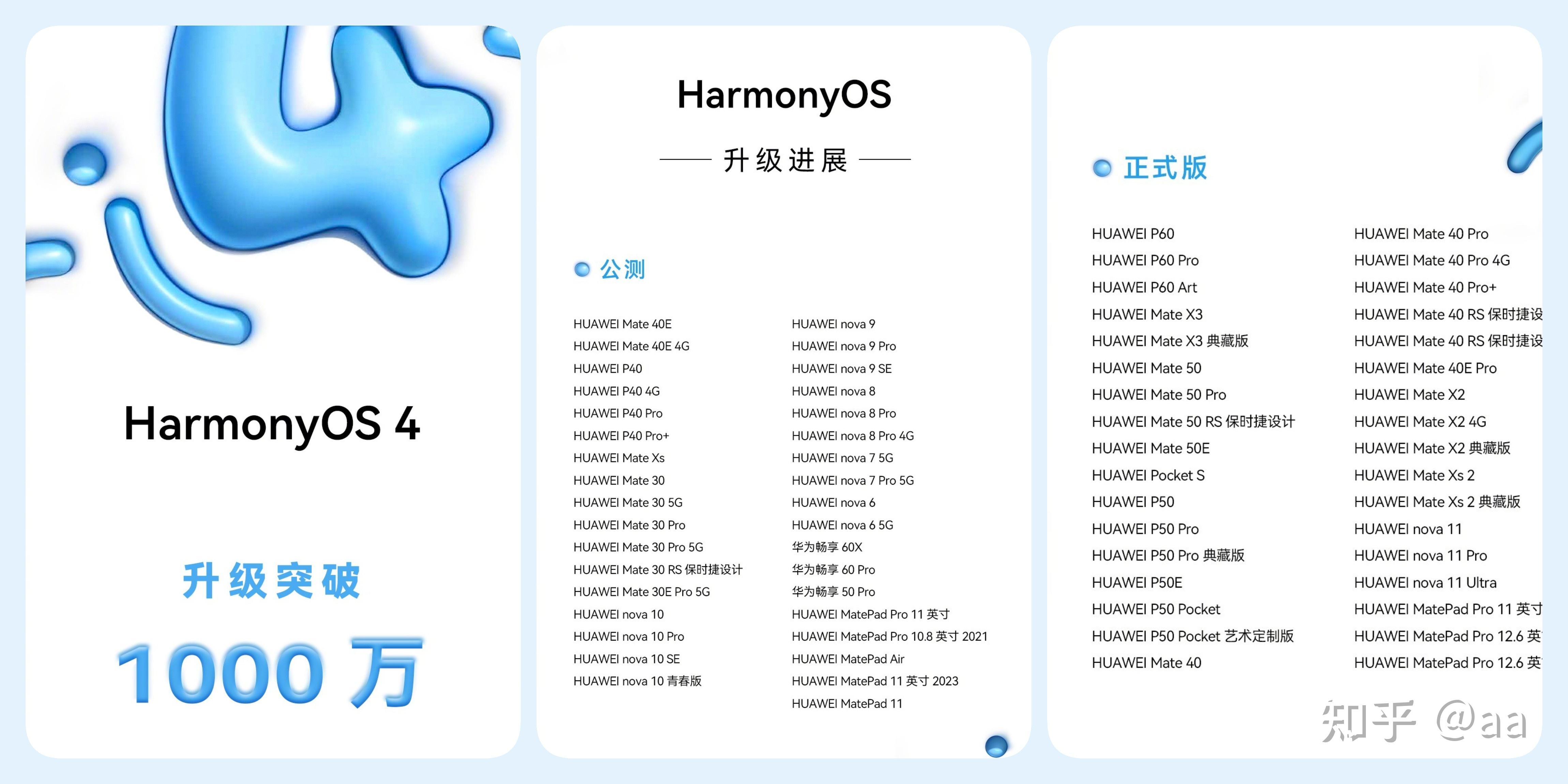 鸿蒙4.0系统升级突破1000万！看看都有哪些亮点？ - 知乎