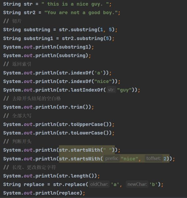 Java String 
