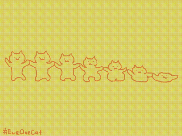 魔性猫猫everyday one cat 表情包 - 知乎