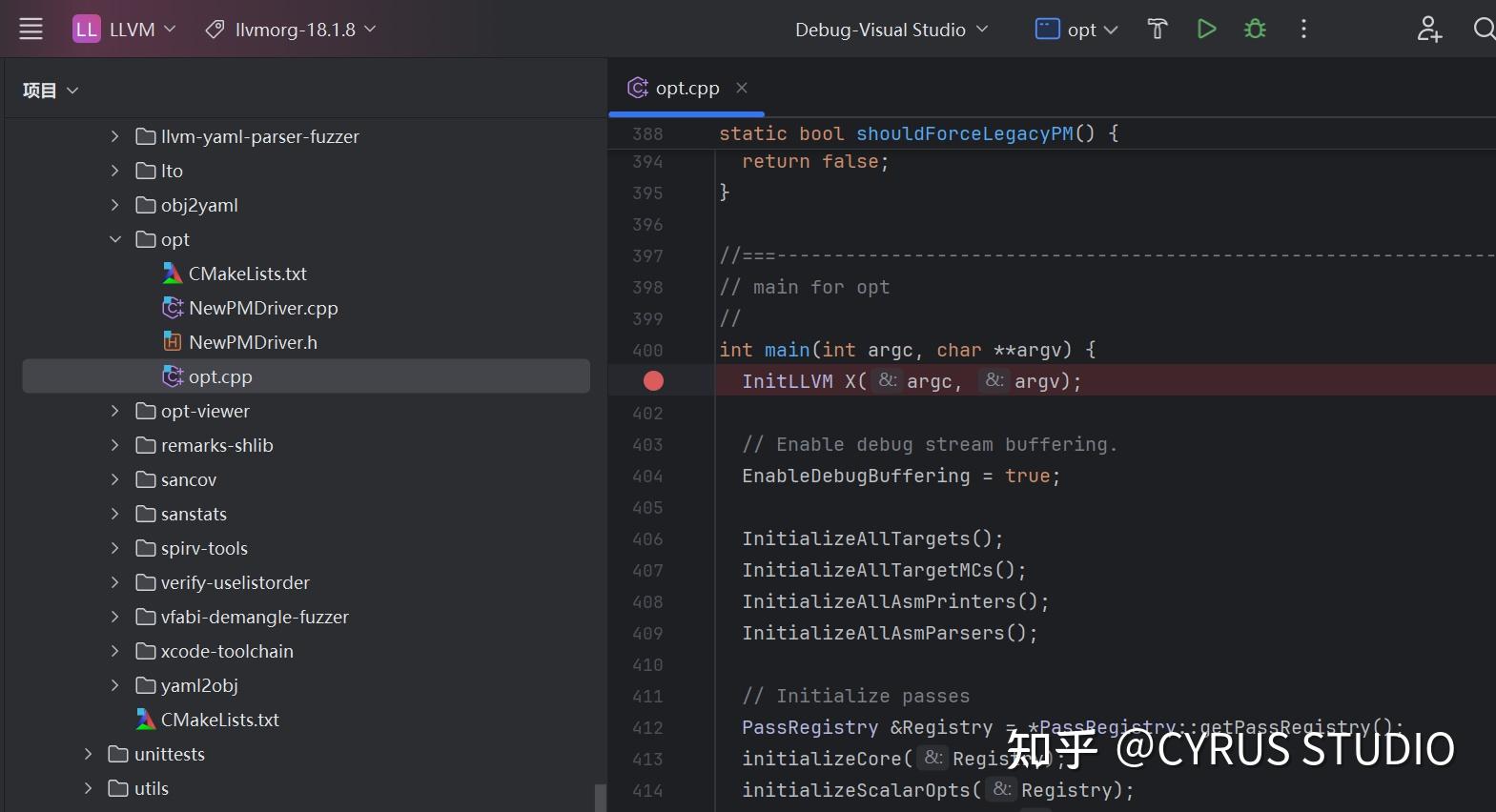 使用 opt 优化 LLVM IR，定制 clang 实现函数名加密 - 知乎