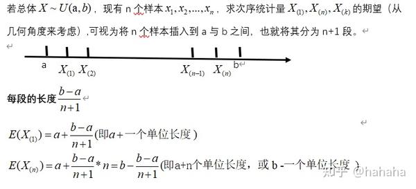 均匀分布次序统计量期望的简便求法 知乎