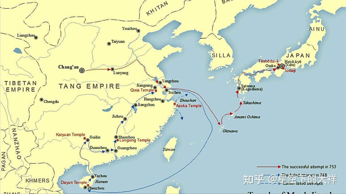 历史上的今天：唐代僧人鉴真第六次东渡日本，尊为日本律宗祖师 - 知乎