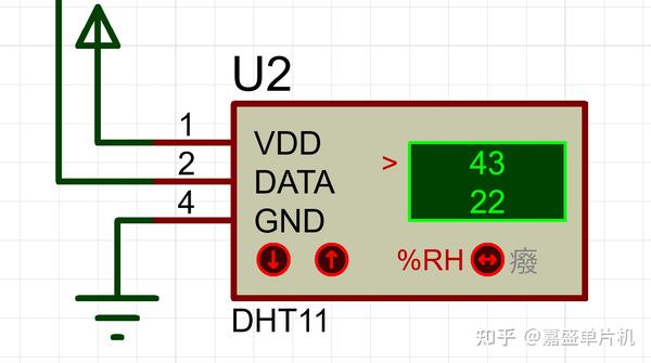 基于51单片机的DHT11温湿度控制系统仿真设计( proteus仿真+程序+原理图+报告+讲解视频） - 知乎