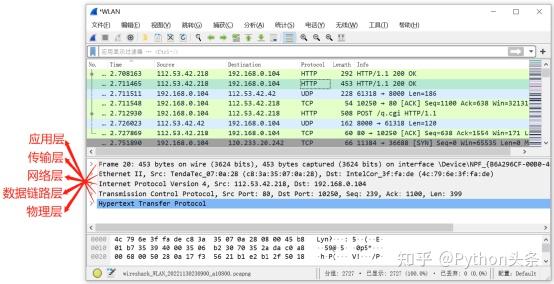 超详细的 Wireshark 使用教程 - 知乎