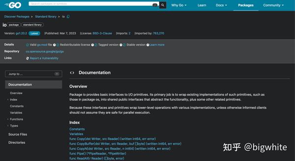 聊聊godoc、go doc与pkgsite - 知乎