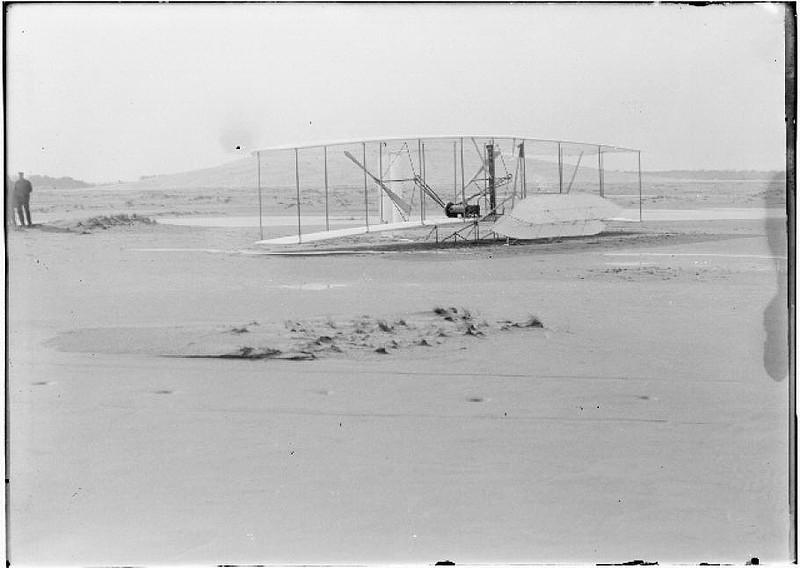 1903 Wright Flyer-人类第一架动力飞机 - 知乎