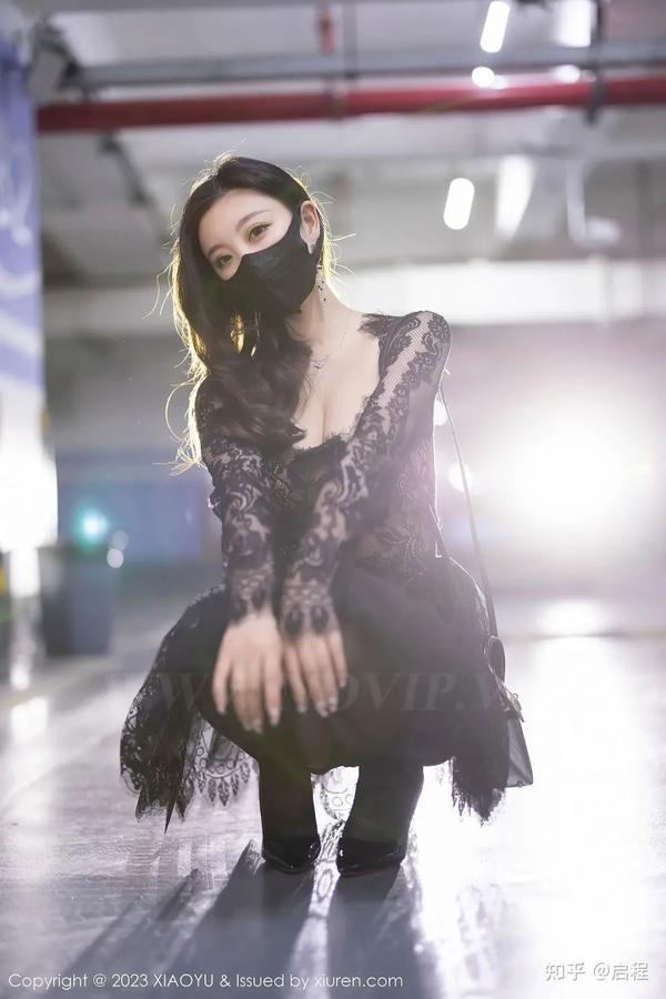 [性感] 女神杨晨晨Yome黑丝蕾丝连衣短裙丰腴身材写真 - 知乎