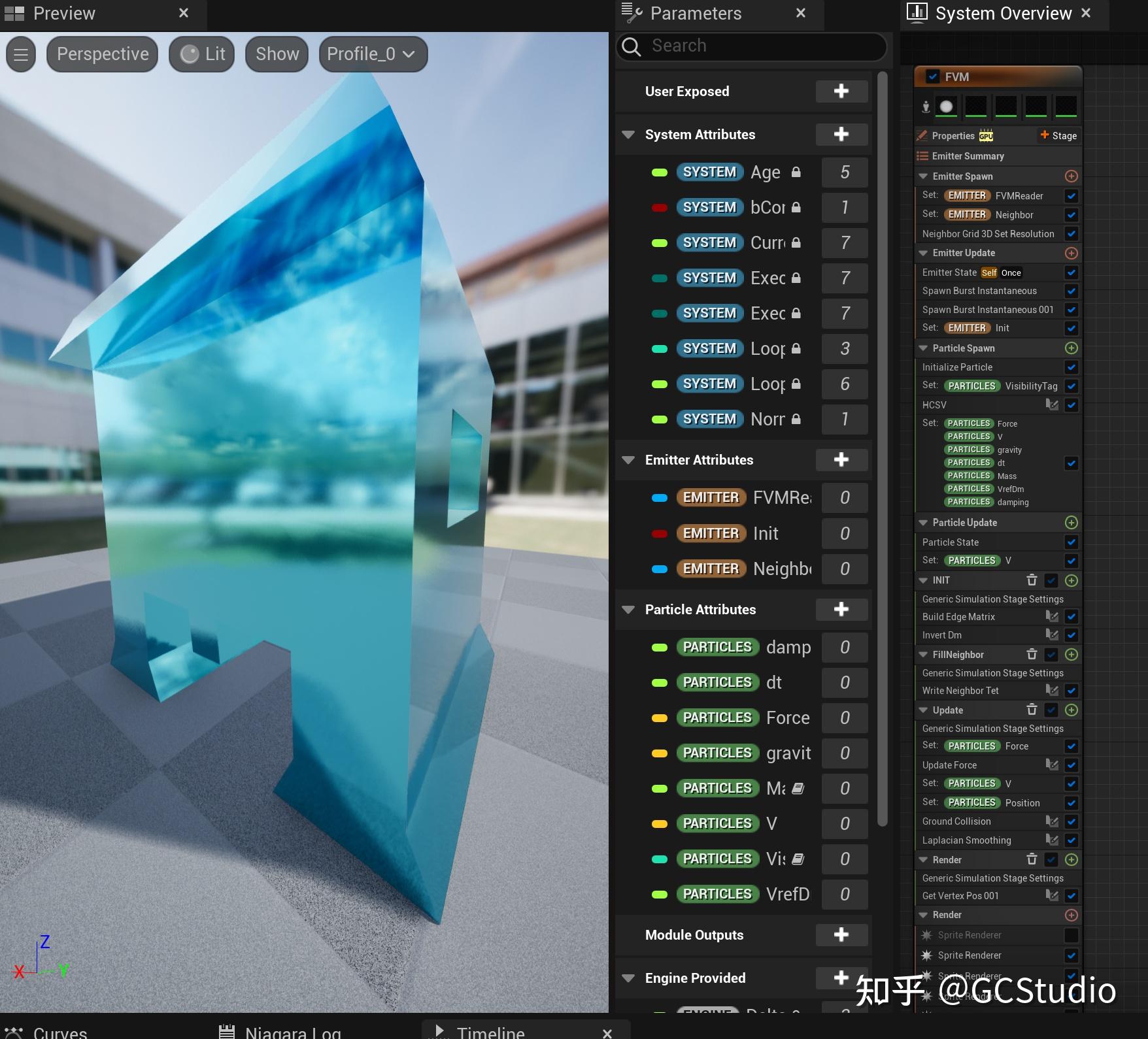 【UE5】【Niagara】用GPU粒子做GAMES103作业 - 知乎