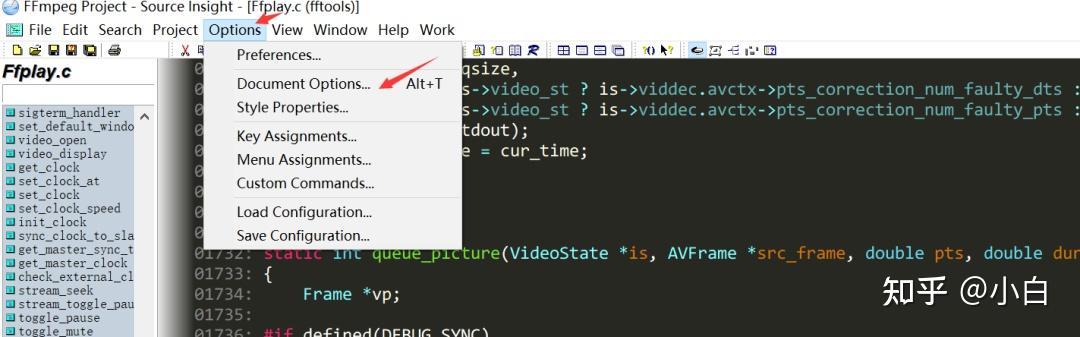 分享一个工作当中实用的source insight配置 - 知乎
