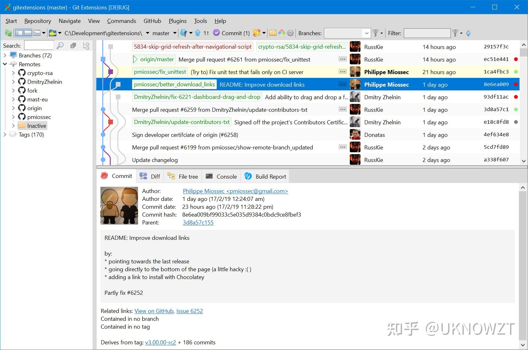 Git Extensions安装与使用 - 知乎