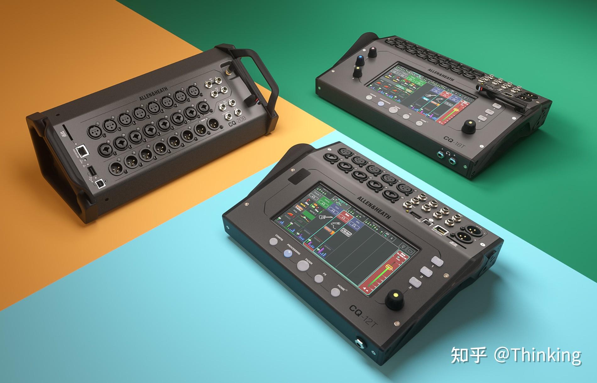 Allen & Heath 发布 CQ 系列 96KHz 小型数字调音台 - 知乎